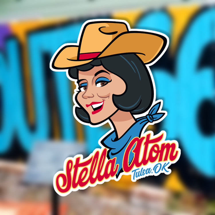 Stella Atom Sticker