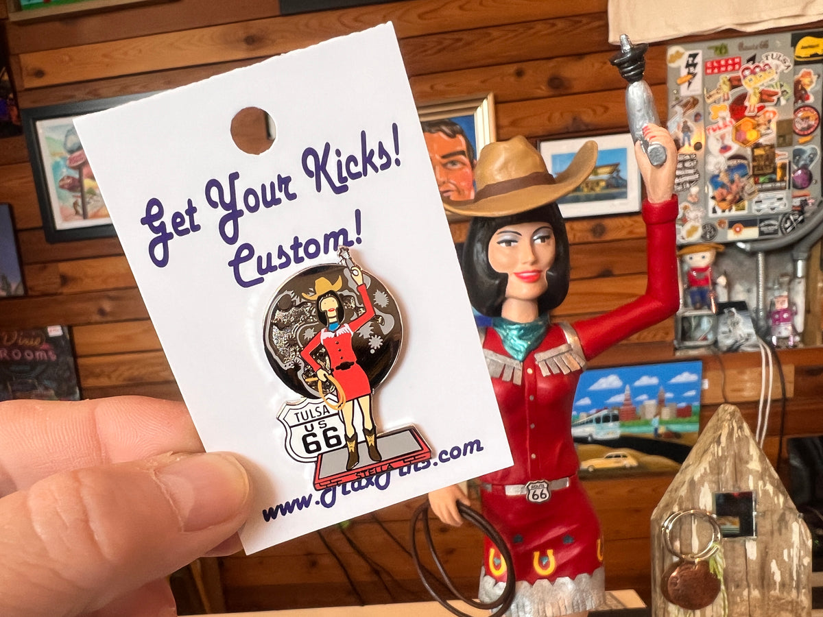 Stella Atom Lapel Pin